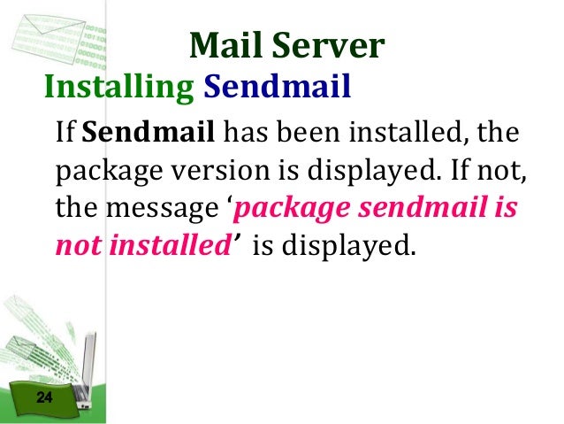 Linux10 sendmail