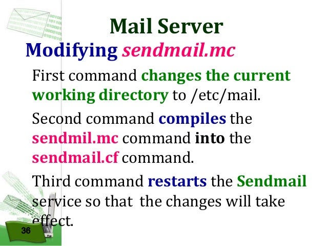 Linux10 sendmail
