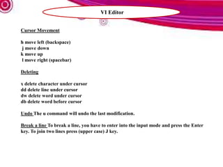 VI Editor - R.D.Sivakumar | PPTX | Desktop Publishing | Computer Software and Applications