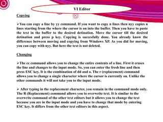VI Editor - R.D.Sivakumar | PPTX | Desktop Publishing | Computer ...