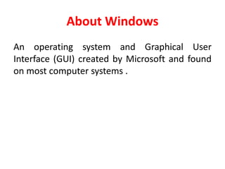 Linux and windows | PPT