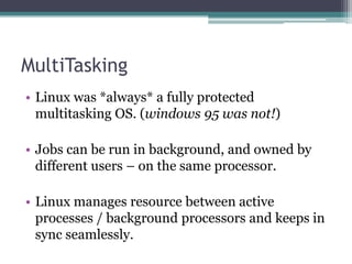 Linux – an introduction | PPT