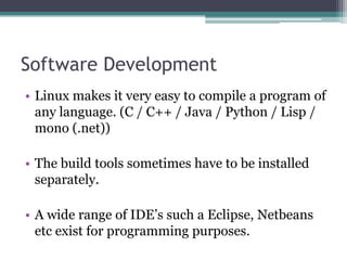 Linux – an introduction | PPT