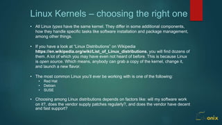 Linux Administrator - The Linux Course on Eduonix | PPTX | Operating Systems | Computer Software ...