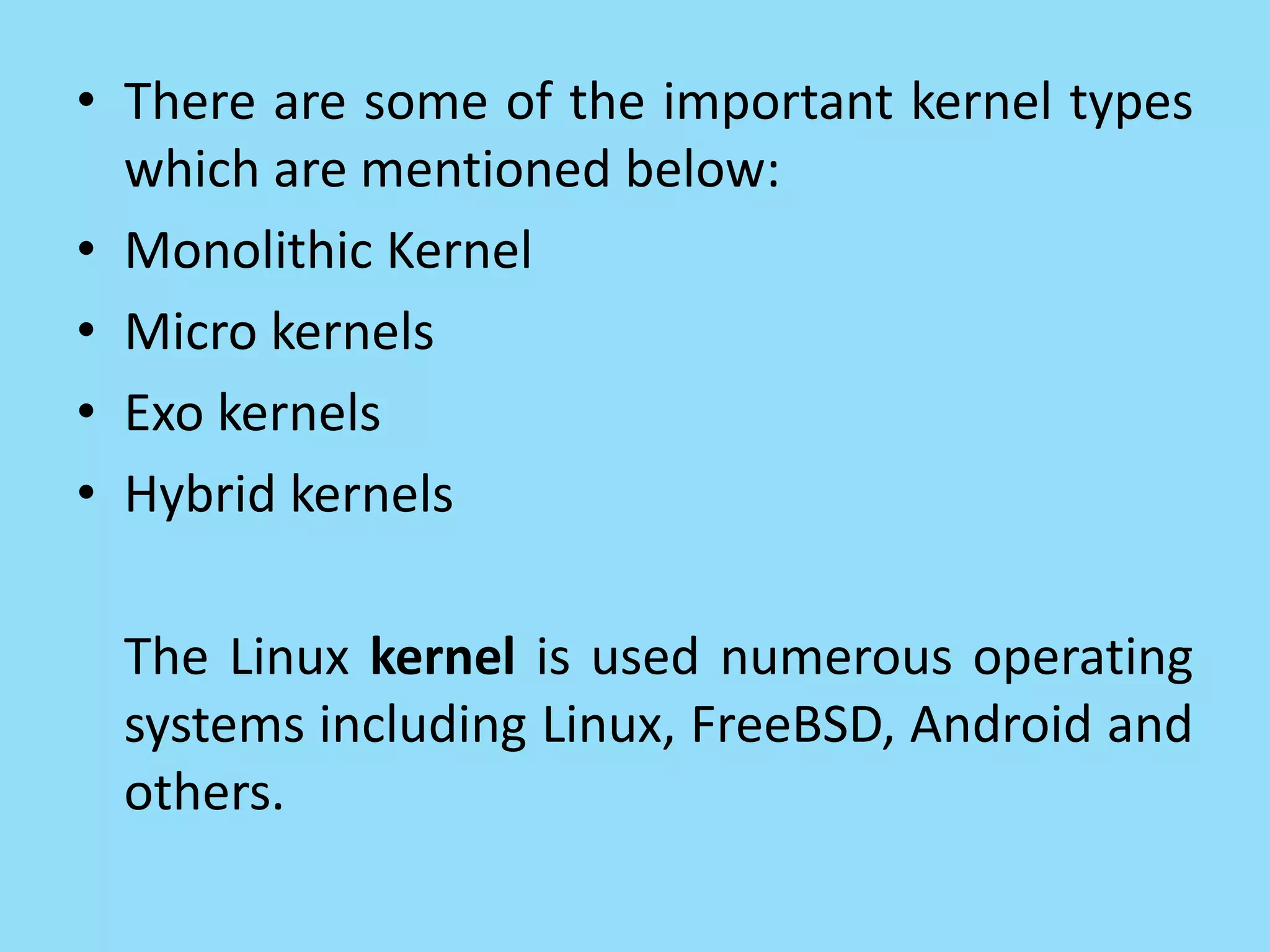 Architecture Of Linux Ppt