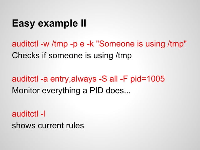 Linux Audit Framework Pdf