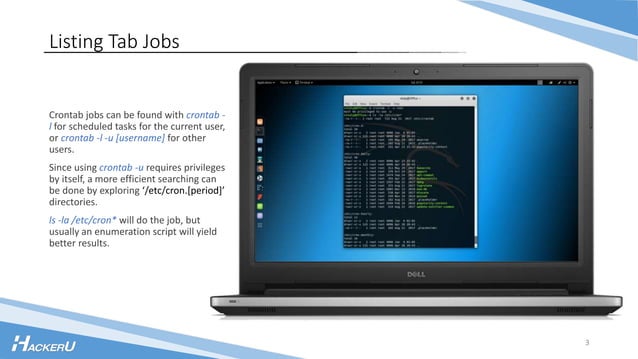 Linux Automated Tasks Ppt