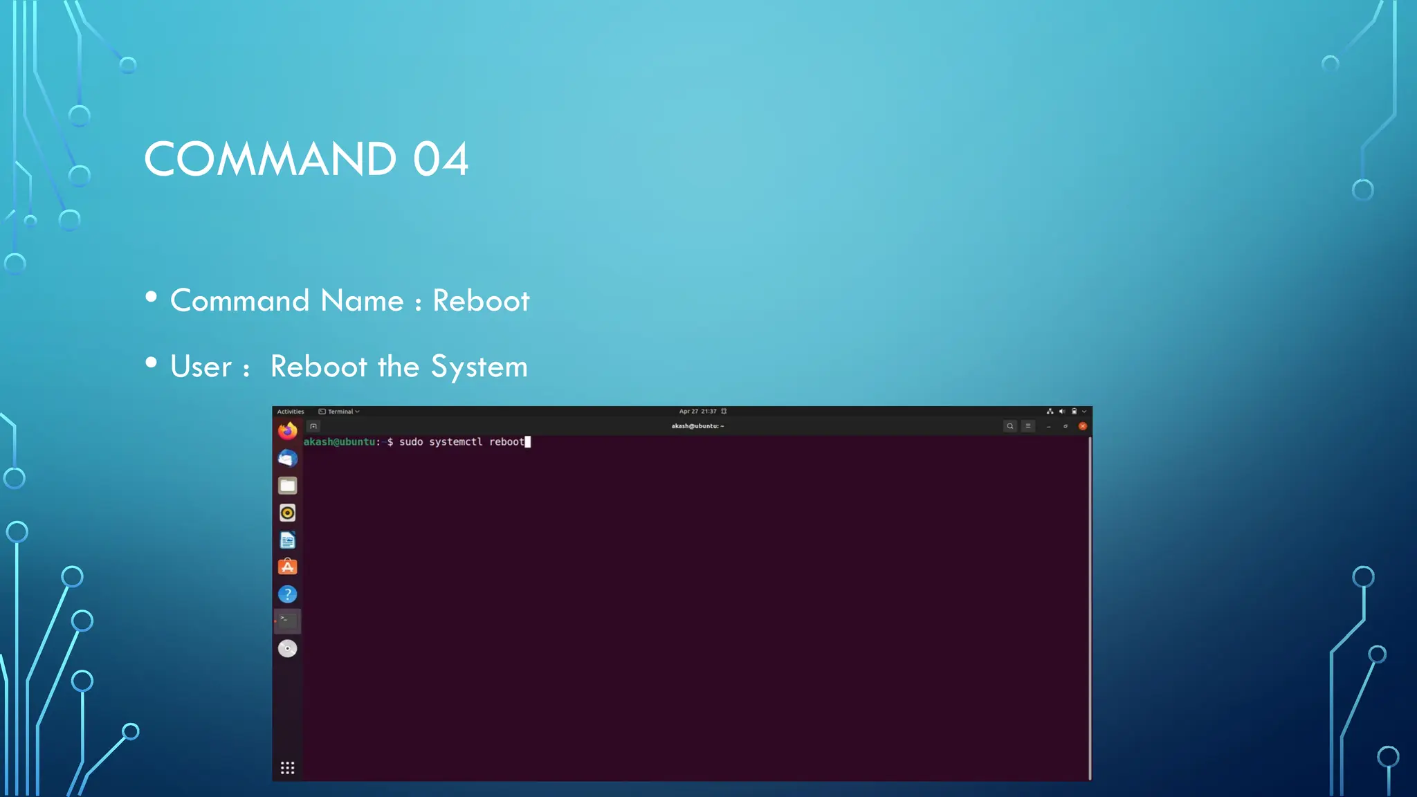 Linux Basic Commands Class 2vignesh Ppt
