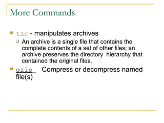 Linux basic commands | PPT