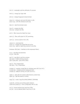 Linux basic commands | DOCX | Operating Systems | Computer Software and ...