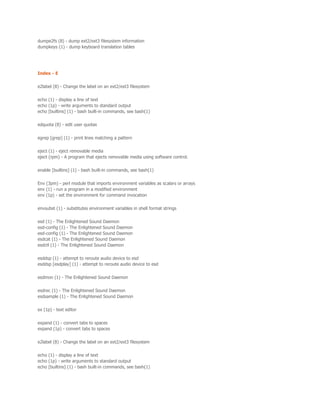 Linux basic commands | DOCX | Operating Systems | Computer Software and Applications
