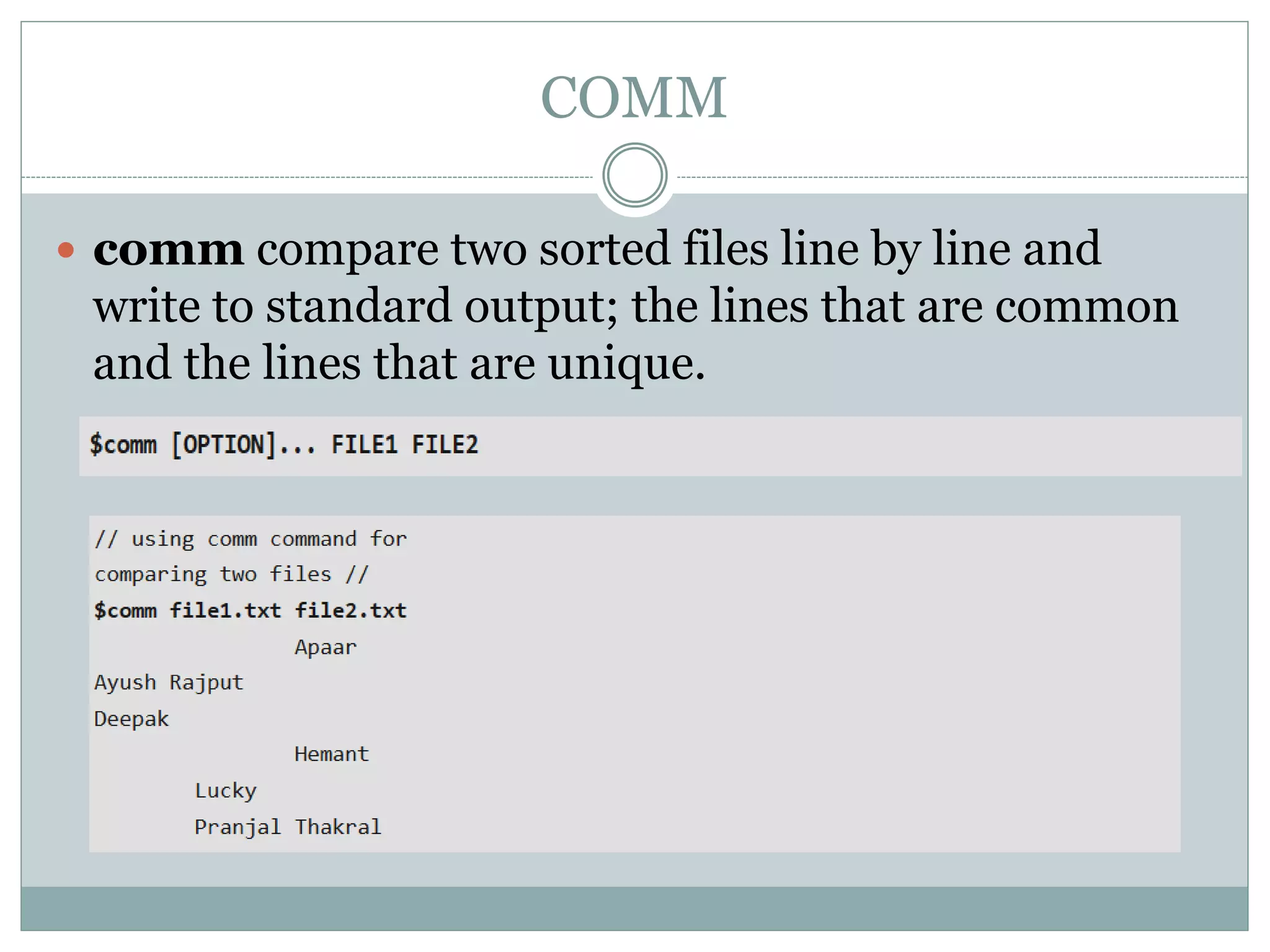 Linux basic commands_part1 | PPTX