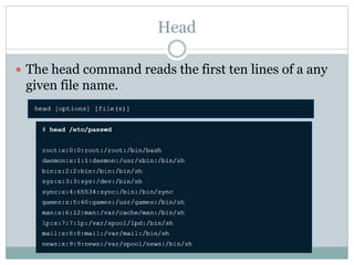 Linux basic commands_part1 | PPTX
