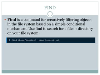 Linux basic commands_part1 | PPT