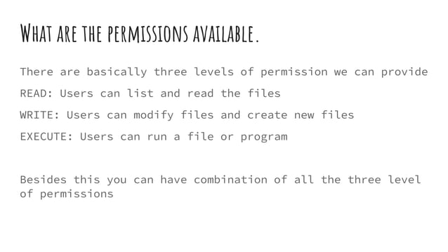 Linux basics | PPTX | Operating Systems | Computer Software and ...