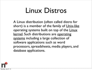 Linux basics 1/2 | PPT