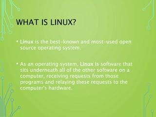 Lecture 2: Linux basics | PPTX