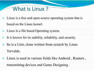 Linux Basics Knowlage sharing.pptx