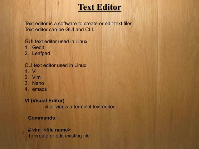 Linux basics part 1 | PPT