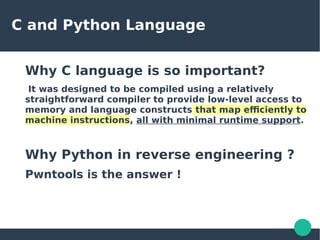 Linux binary Exploitation | PPT