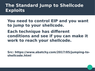 Linux binary Exploitation | PPT