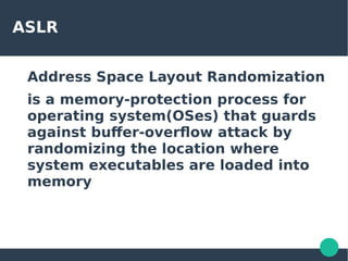 Linux binary Exploitation | PPT