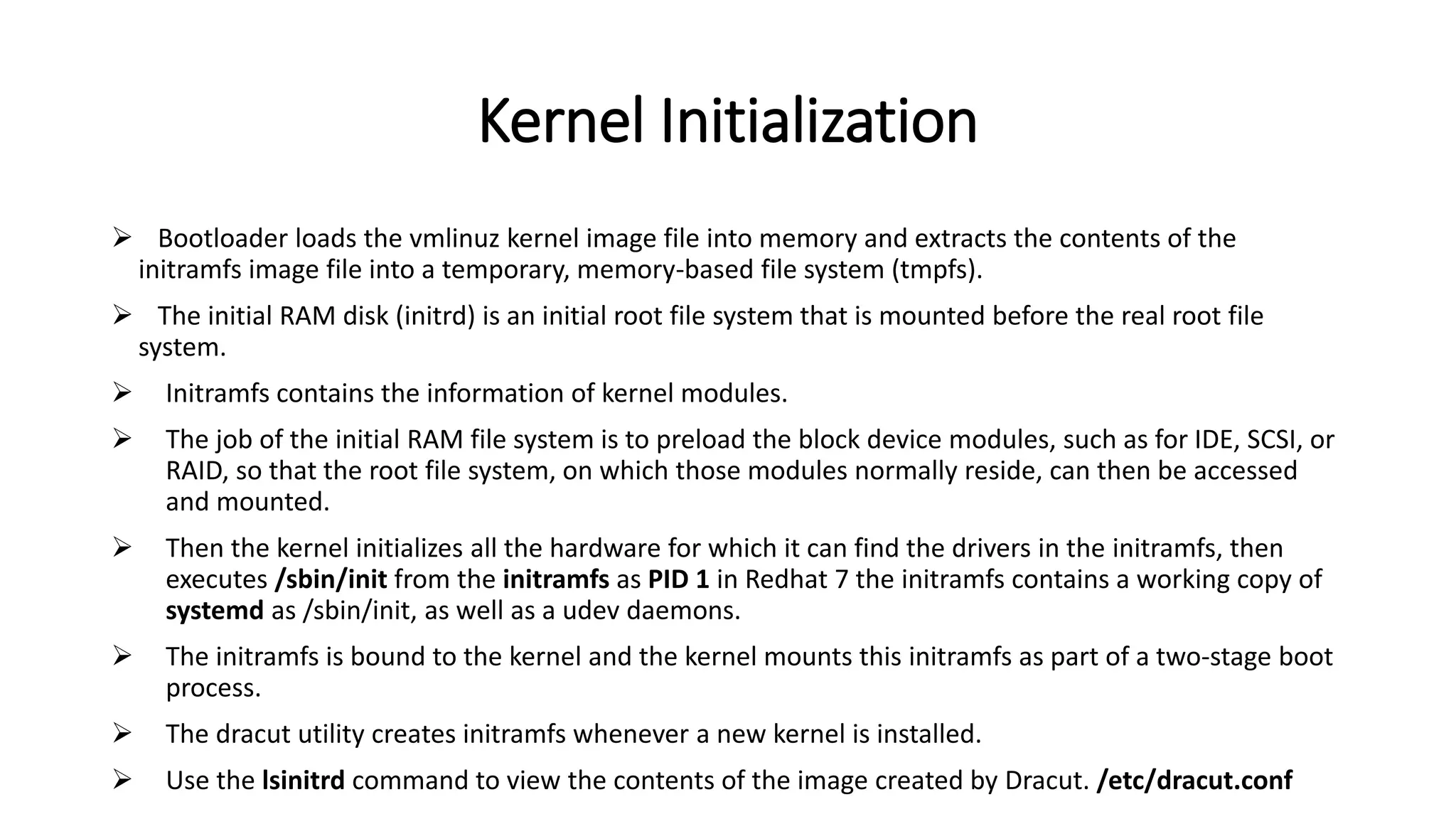Linux booting sequence | PPTX