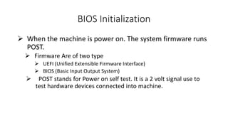 Linux booting sequence | PPTX