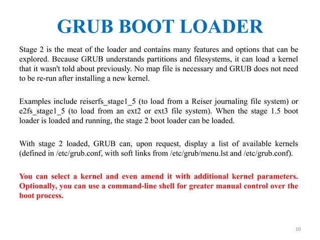An Insight into the Linux Booting Process | PPT