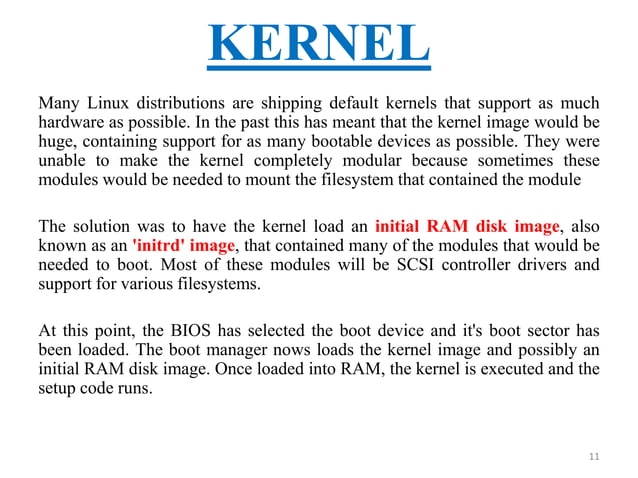 An Insight into the Linux Booting Process | PPT
