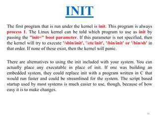 An Insight into the Linux Booting Process | PPT