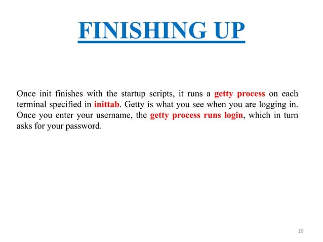 An Insight into the Linux Booting Process | PPT