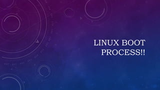 Linux booting process!! | PPTX