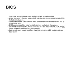 Linux boot process | ODP