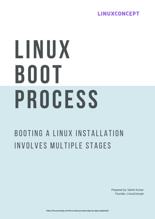 Linux boot process – explained | PDF