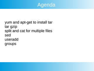 Linux class 8 tar | PPT