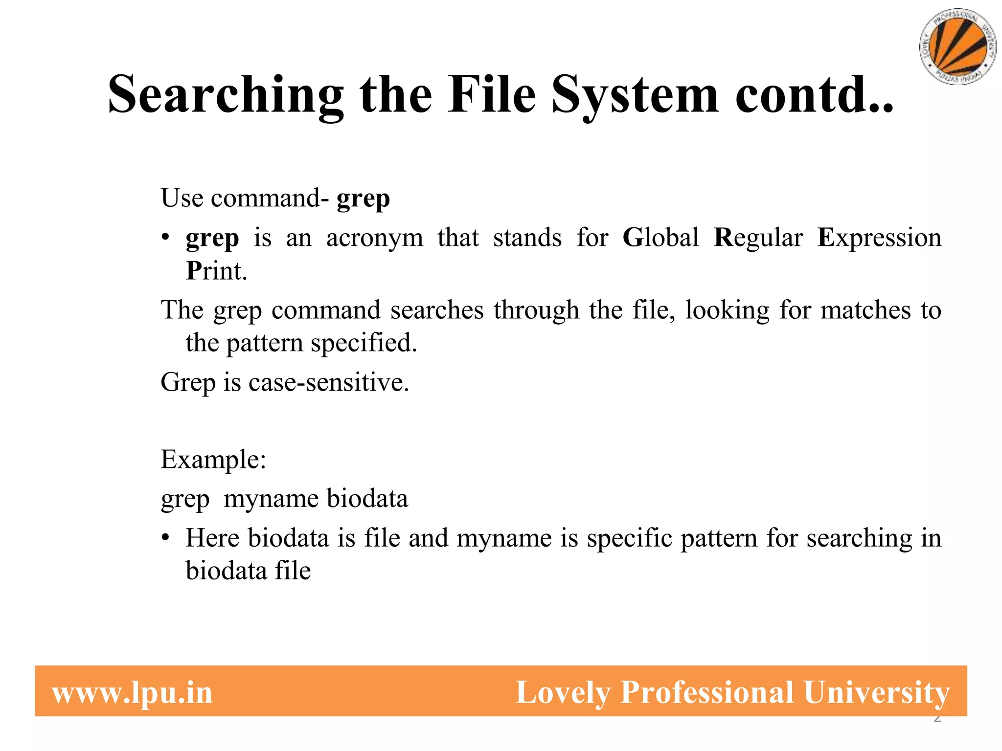Linux Cmdspptx 