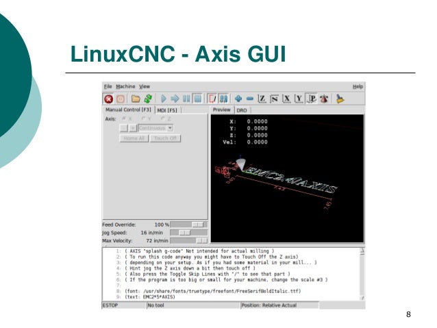 LinuxCNC 入門簡介