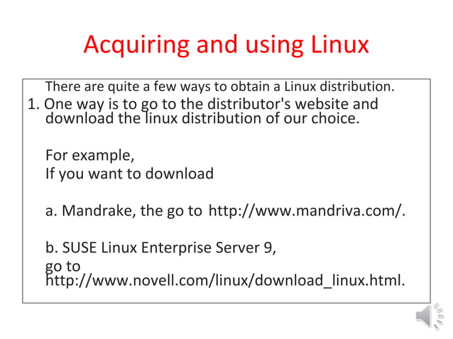 Linux command ppt | PPT