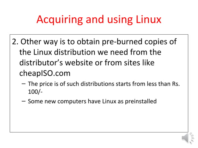 Linux command ppt | PPT