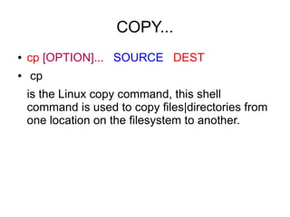 Linux Commands - 3 | PPT