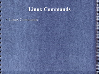 Linux commands | PPT | Operating Systems | Computer Software and ...