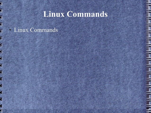 Linux commands | PPT | Operating Systems | Computer Software and ...