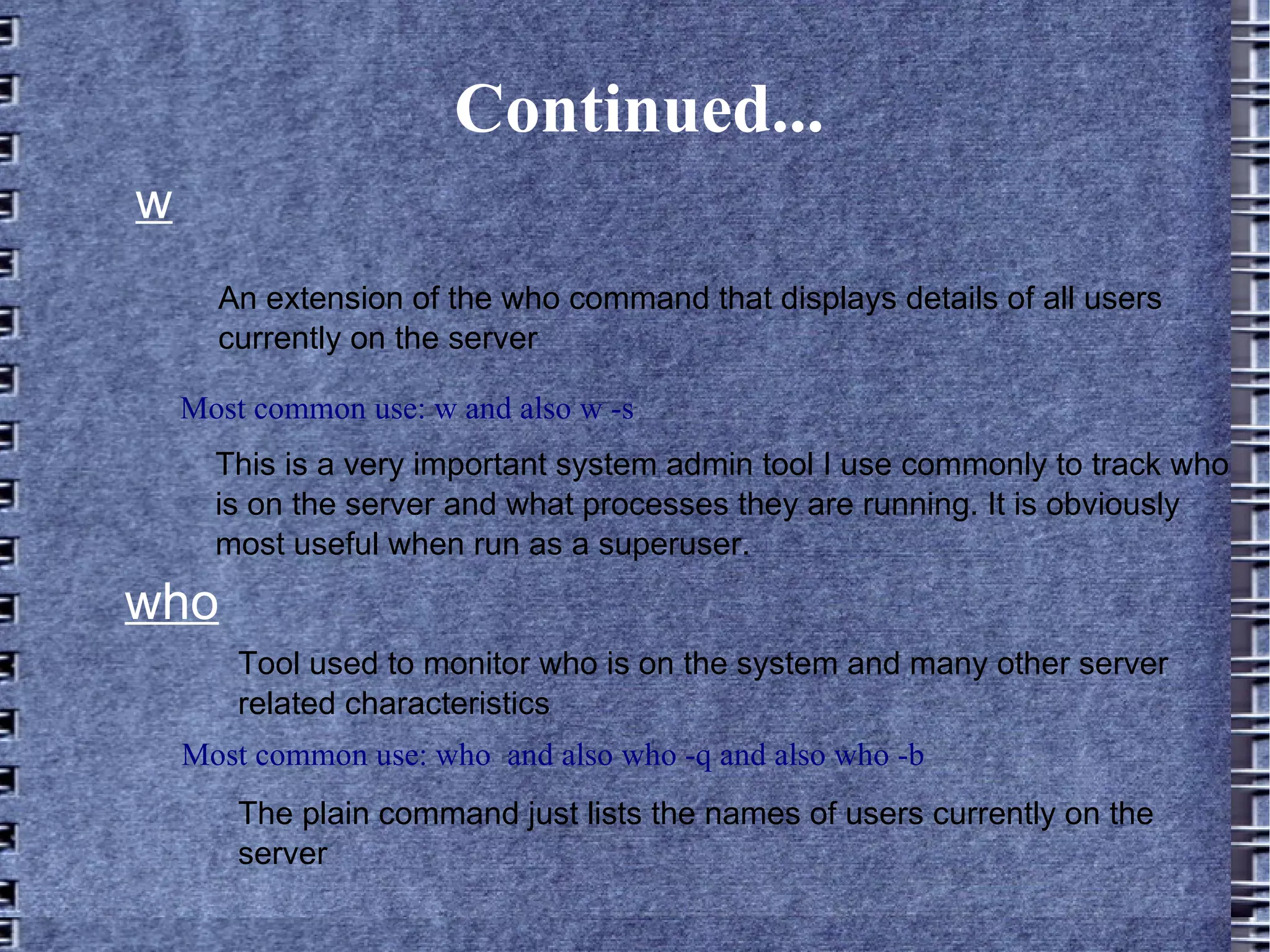 Linux commands | PPT