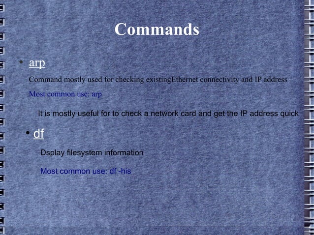Linux commands | PPT