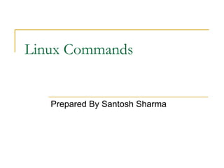 Linux commands | PPT