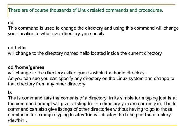 Linux commands | PPT