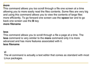 Linux commands | PPT