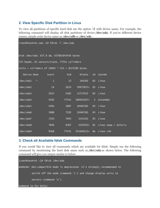 Useful Linux commands | PDF