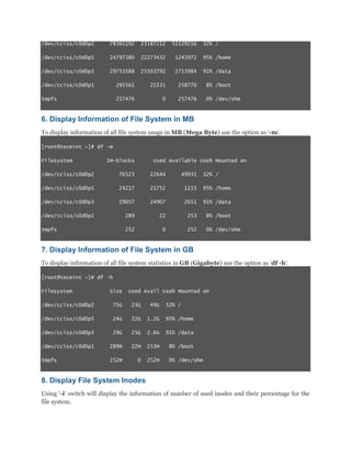 Useful Linux commands | PDF